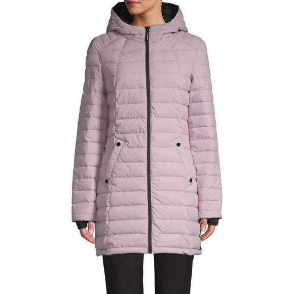 HFX | Jackets & Coats | New Hfx Scuba Stretch Active Hooded Puffer Coat ...